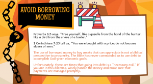 Biblical Perspective on Debt [Infographic] | COMPASS Australia